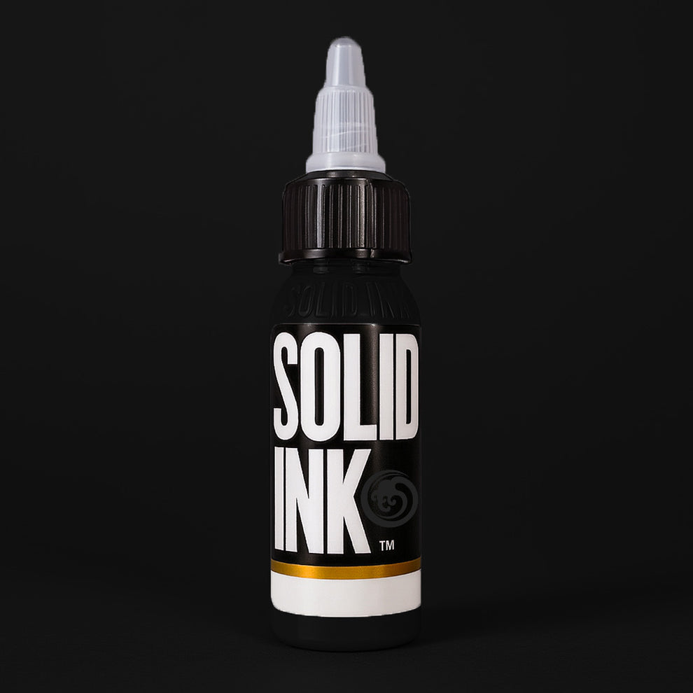 Matte Black Tattoo Ink - Solid Ink