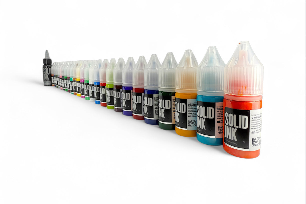 Solid Ink Premium Tattoo Ink Pigments