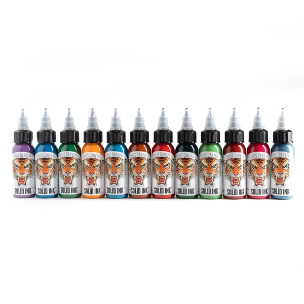 Chris Garver | 12 Color Set (12 for the price of 10) – Solid Ink