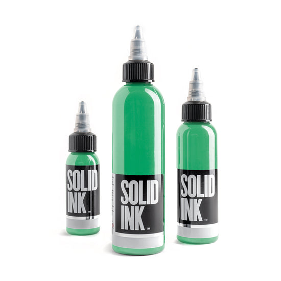 Mint Tattoo Ink - Solid Ink